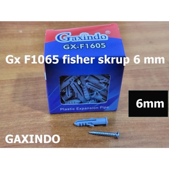 Jual Baut 6mm + Fisher S6 SET Gaxindo GX-F1605 plastik expansion pipe ...