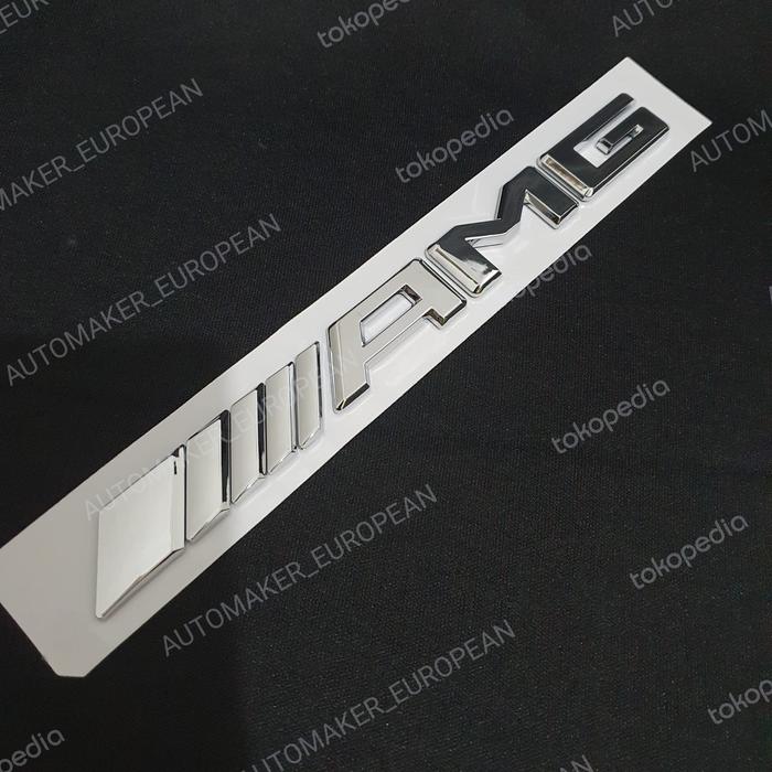 Jual EMBLEM BAGASI MERCEDES BENZ LOGO AMG MERCY - Jakarta Barat ...