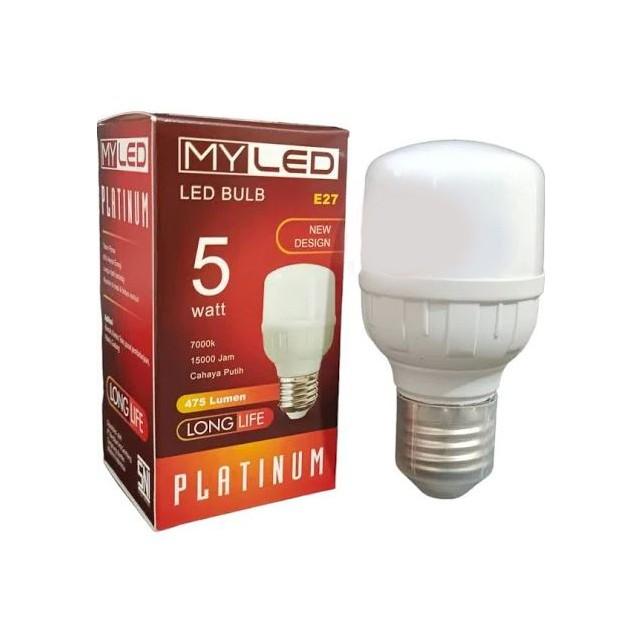 Promo LAMPU LED MYLED PLATINUM TABUNG 5, 10, 15, 20, 30 WATT WARNA ...