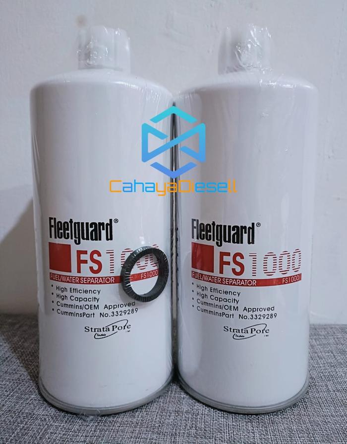 Jual Fuel Filter FLEETGUARD FS1000 / FS 1000 / Cummins 3329289 ...