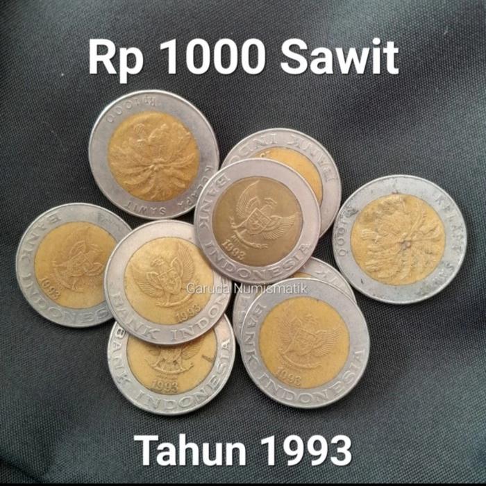 Jual Koin Kuno 1000 pertama kelapa sawit 1993 - Kab. Purwakarta - Al ...