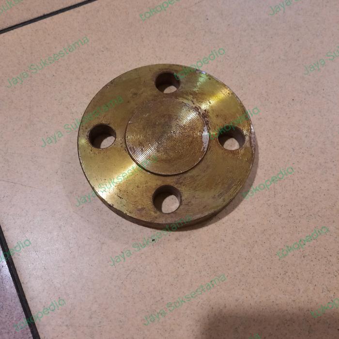 Jual Blind Flange JIS 10K 2" inch Besi / Flange Buta Carbon Steel ...