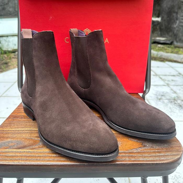 Jual Carmina Chelsea Suede 80186 Boots Original - Jakarta Timur - Denim ...