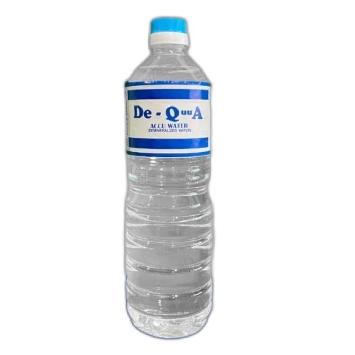 Jual Dequa Air Aki Biru/Aqua Dest/Air Demin Isi Ulang Accu Biru (1L/1 L ...