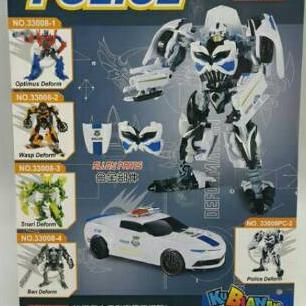 Jual Kbb model bumblebee police transformers /transformer polis putih - Jakarta Barat ...