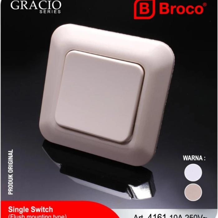 Jual saklar engkel broco gracio cream - Jakarta Selatan - zero elektrik ...