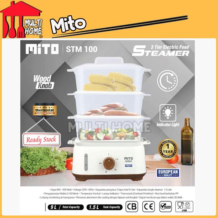 Promo Electric Food Steamer Mito STM 100 / STM100 Pengukus Makanan ...