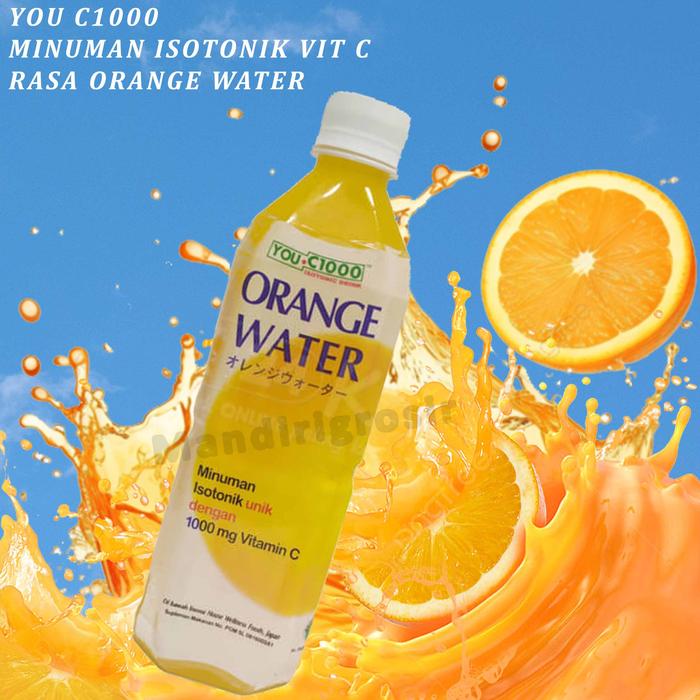 Promo Minuman Vitamin C * You C1000 Orange Water * Minuman Isotonik ...
