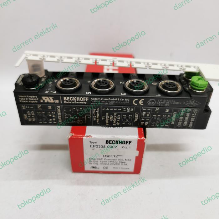 Jual beckhoff EtherCAT bok 8chanel digital combi EP2338-0002 - Jakarta Barat - darren elektrik ...