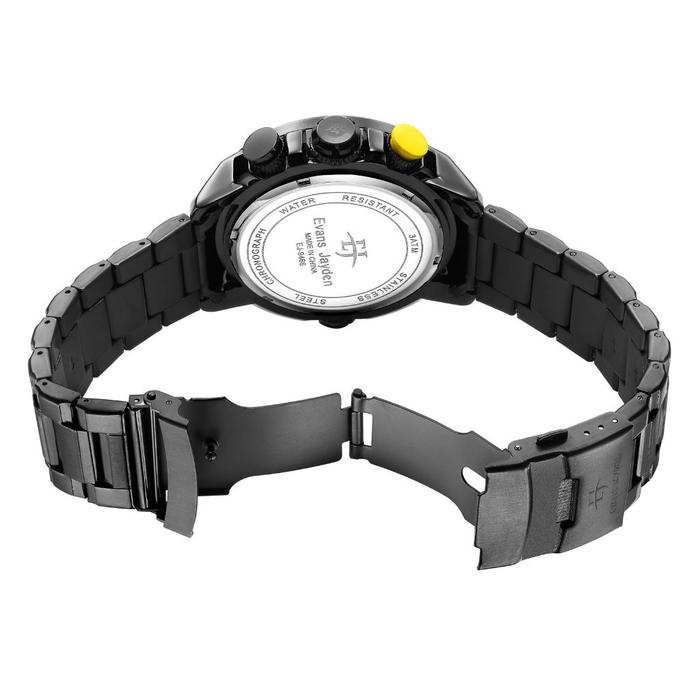 Jual Jam Tangan Evans Jayden 9466 Sapphire Original Full Stainless ...