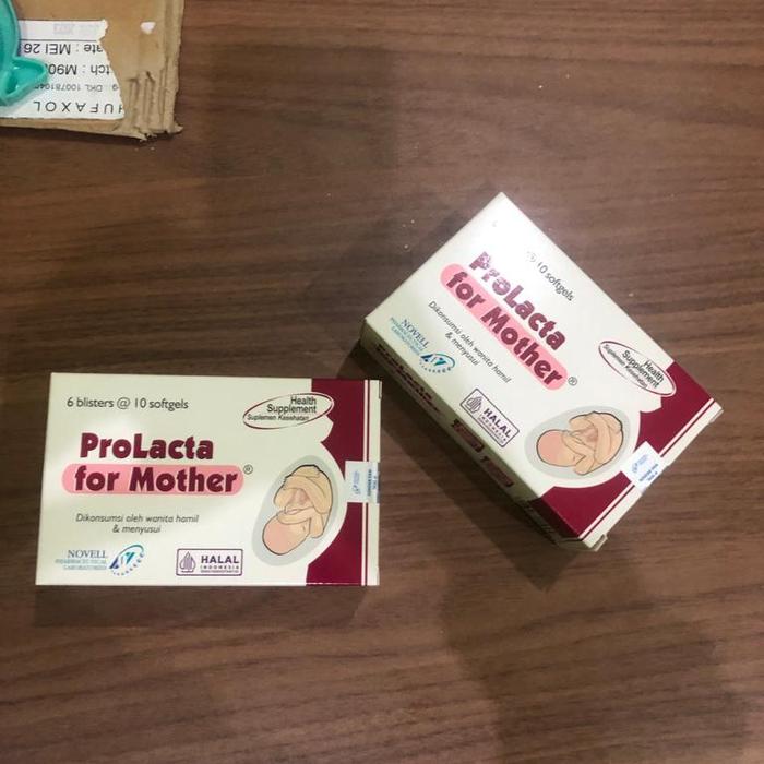 Jual prolacta for mother / box 60 softgel /suplemen kesehatan - Kota ...