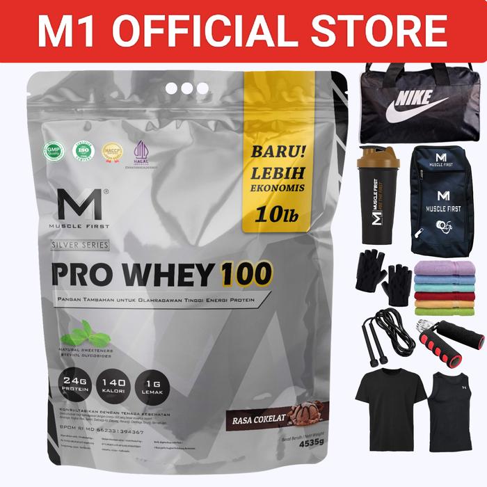 Jual Muscle First Pro Whey protein 10lbs 129 serving Suplemen Fitness ...