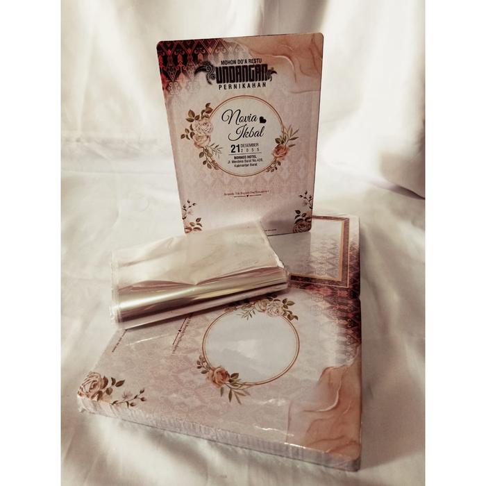 Jual BORNEO Java etnik Blangko Undangan Kosongan + Opp Plastik - Kota ...