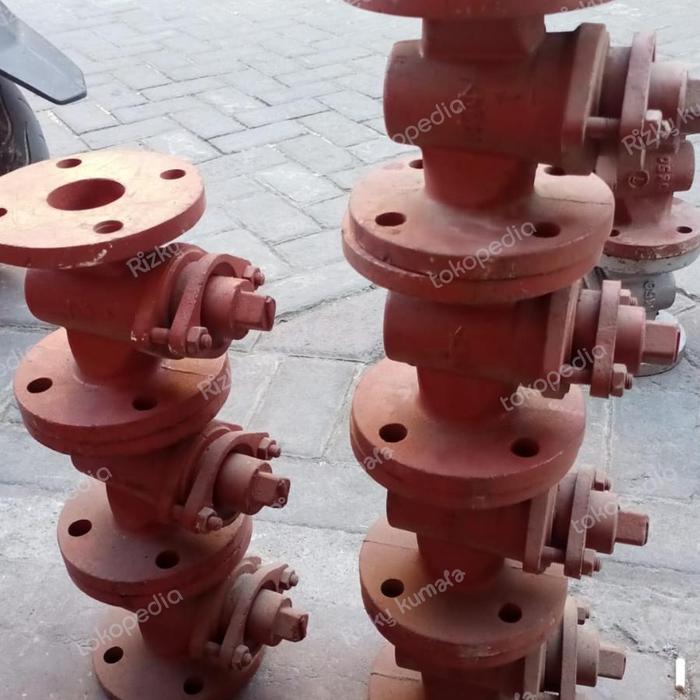 Jual Plug Kran 2" Inch Two Way Flange Jis 10K Cabang 2 - Kota Surabaya ...