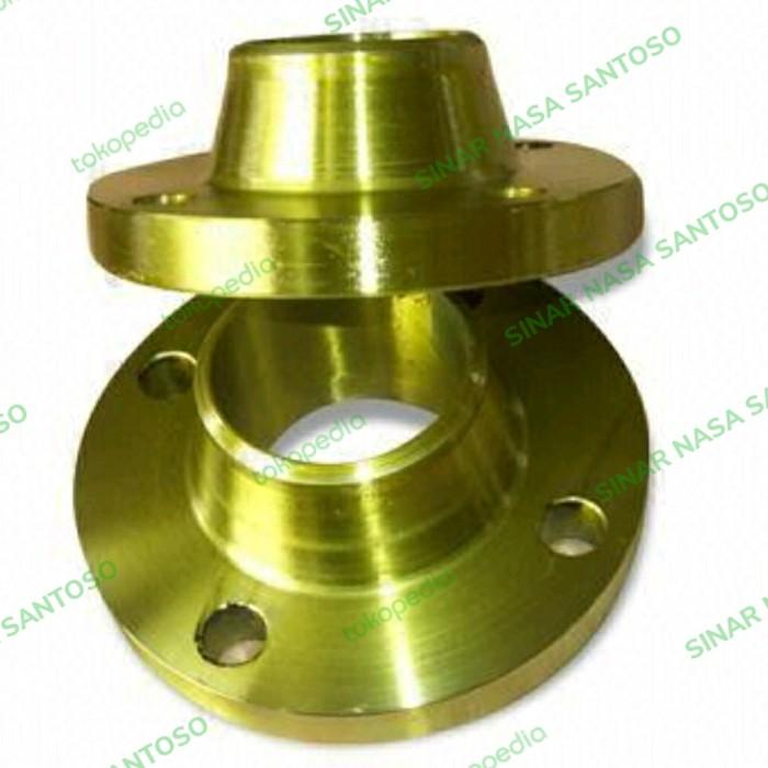 Jual Flange Besi Welding Neck PN16 / Flange Besi WN PN16 6" inch ...