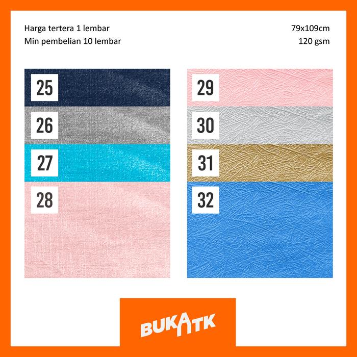 Jual Kertas Kado Fancy / Embos Paper Ukuran 70x100,. - Varian 4 ...