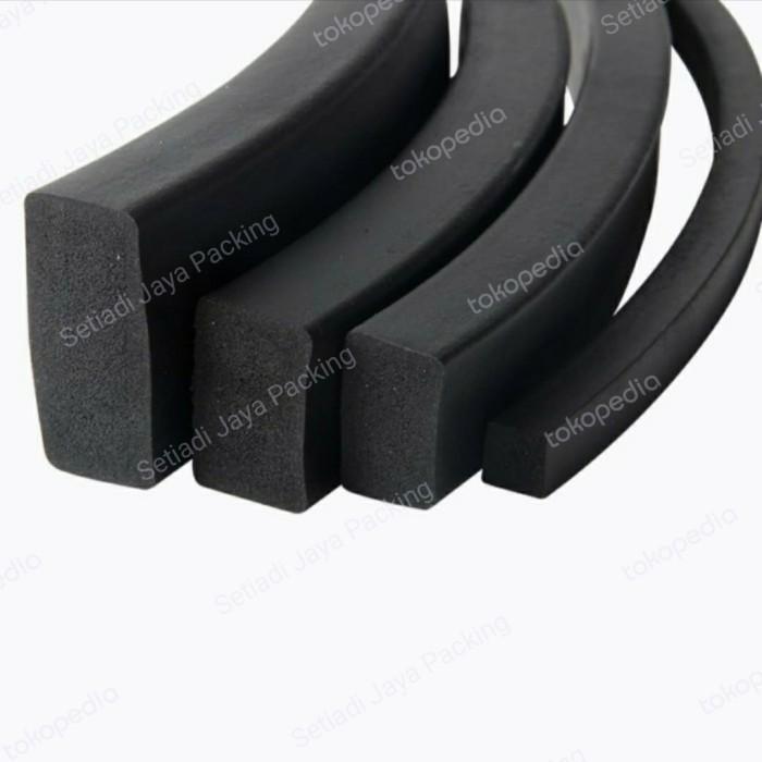 Jual Sponge Rubber Kotak 20mm x 50mm / Spon Rubber Kotak Hitam ...