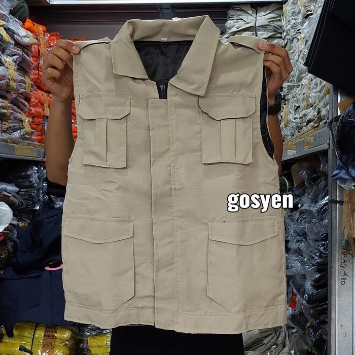 Jual rompi lapangan#rompi ripstok#rompi bordir#rompi kerja#rompi partai ...