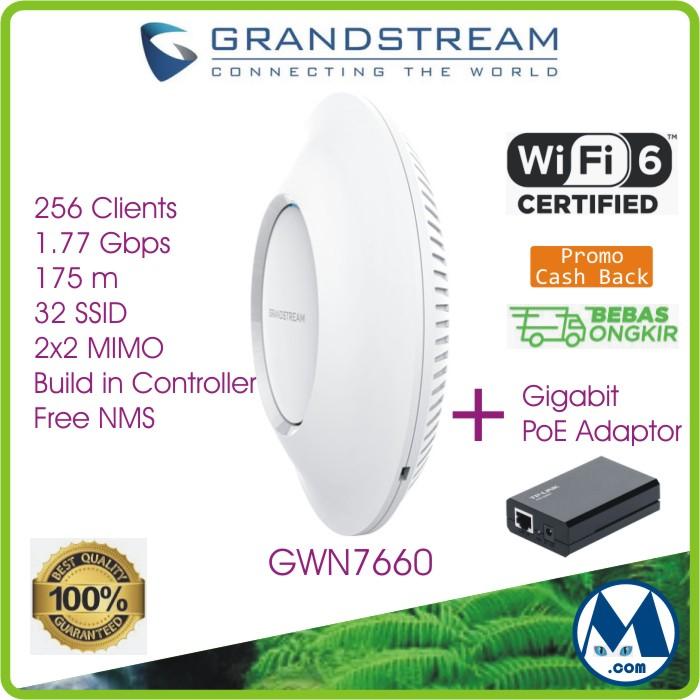 Jual Grandstream GWN7660 802.11ax Wifi 6 Access Point - No Adaptor - Jakarta Pusat - MSI ...