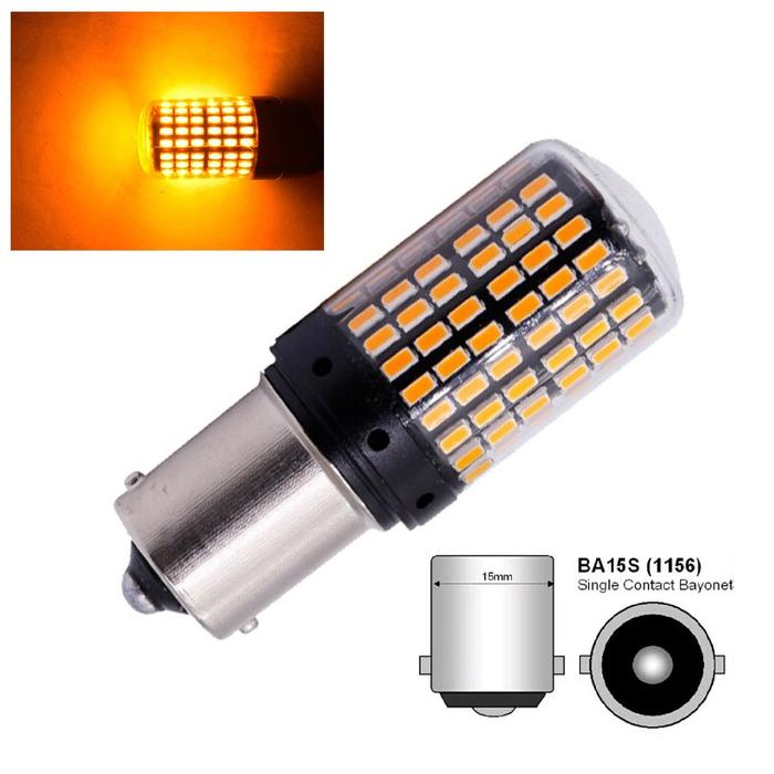 Jual Lampu Sein Sen Brake Rem 144 Titik SMD 1157 1156 BAU15S T20 7440 ...