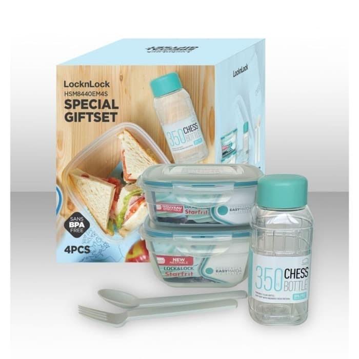 Jual Lock & N Lock Special Gift Set LocknLock HSM8440EM4S - HSM 8440 ...