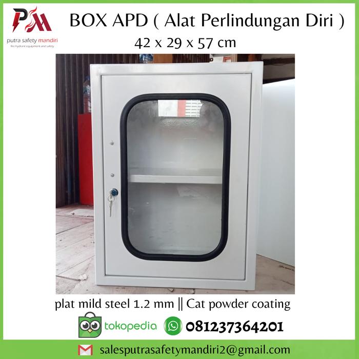 Jual BOX APD 42 x 29 x 57 CM LEMARI PENYIMPANAN SAFETY PEMADAM ...