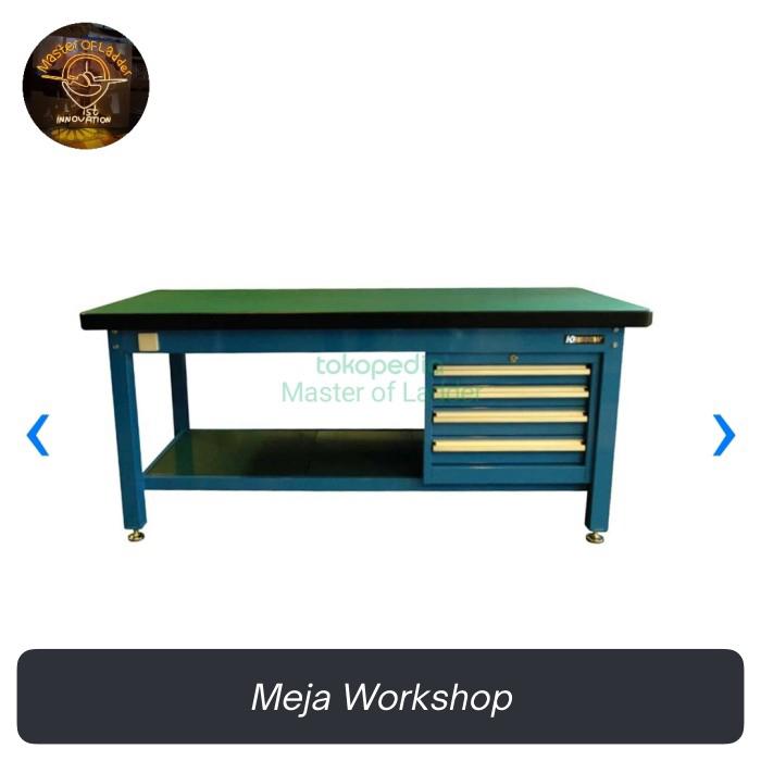 Jual KRISBOW MEJA KERJA BESI BENGKEL WORKSHOP 180x75x80 CM 4 DRAWER ...
