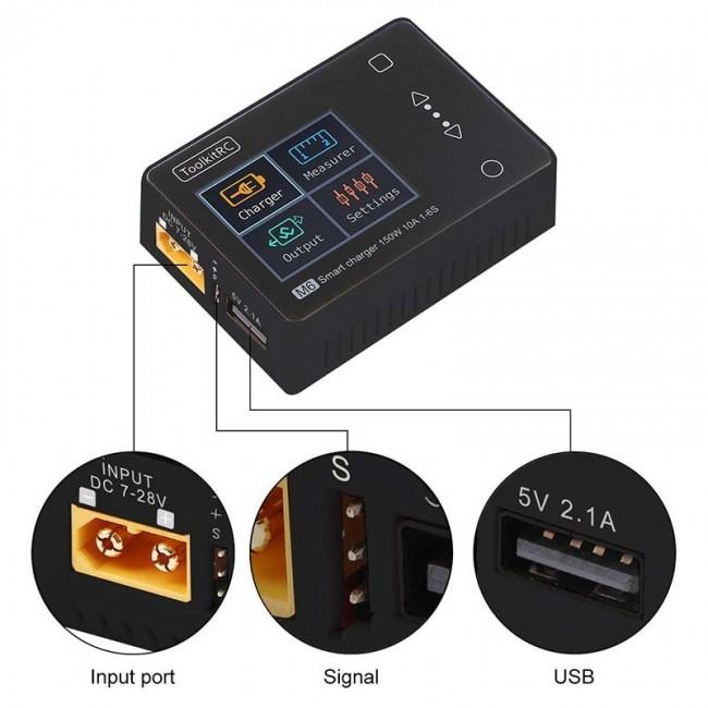 Jual Toolkitrc M6 V2 150w Smart Balance Charger / Discharger 2-6s Lipo Lihv Di Seller Owl Store ...