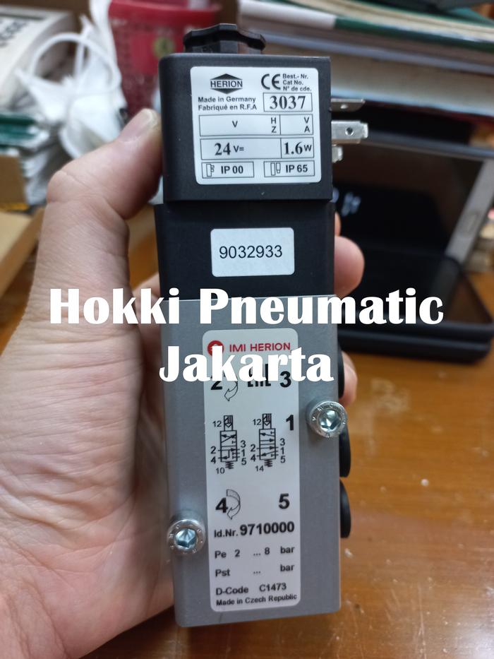Jual Imi herion norgren solenoid valve namur 9710000 1/4" germany ...
