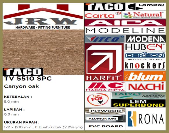 Jual Taco SPC Vinyl Luxury Flooring TV 5510 - Canyon Oak - Jakarta ...