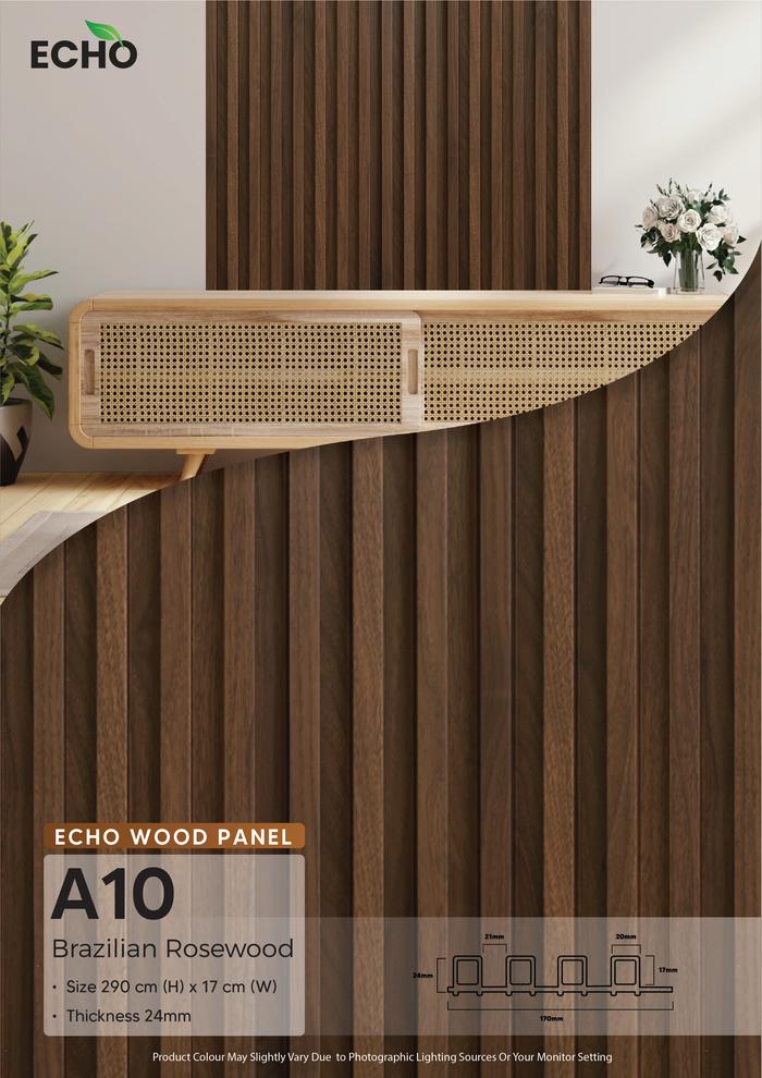 Jual Wall Panel 3D Motif Kayu / Kisi Kisi Wallpanel / Panel Dinding PVC ...