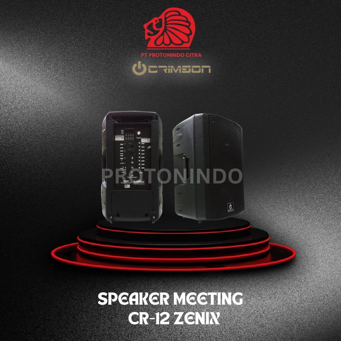 Jual Speaker Portable Meeting 12 Inch - Crimson CR 12 ZENIX - Jakarta Barat - Protonindo Citra ...