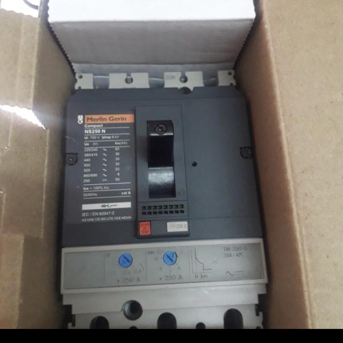 Jual MCCB NS250N-250A-3P 50KA MERLIN GERIN ORIGINAL - Jakarta Pusat ...