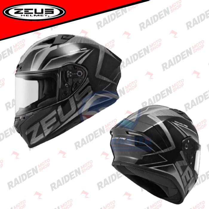 Jual ZEUS ZS826 BK3 SILVER FULL FACE HELMET - Kota Bandung ...
