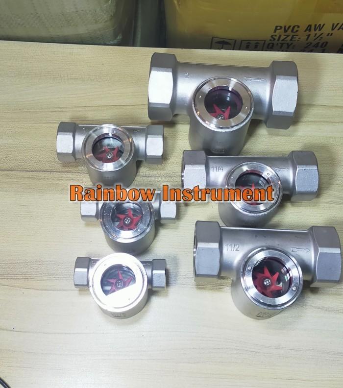 Jual Flow Indicator 1" Inch Sight Glass SS304 Inchi DN25 Drat - Jakarta ...