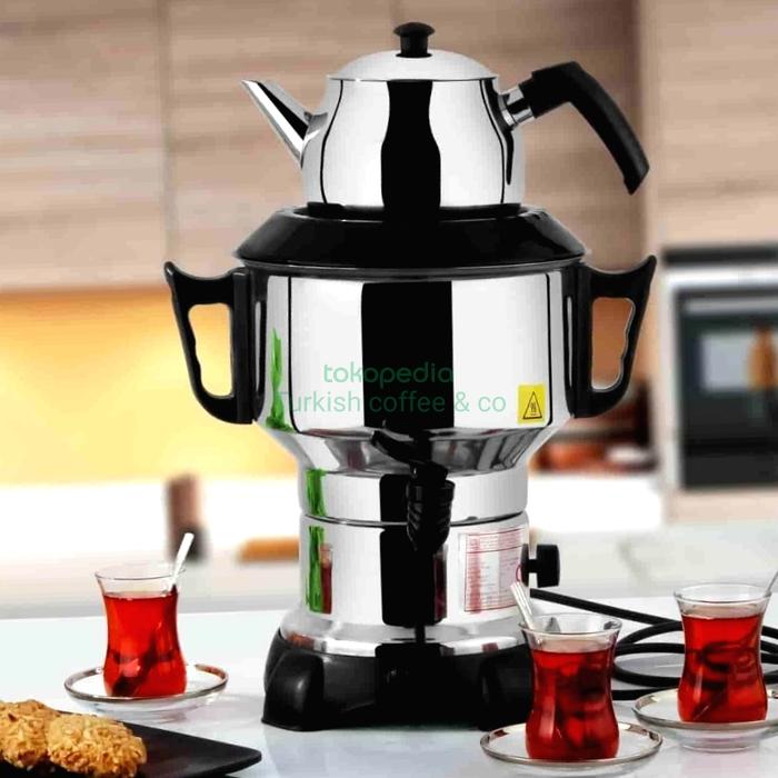 Promo Turkish Tea Maker / Samovar . Kapasitas 4,5 Liter - Kab. Bogor ...