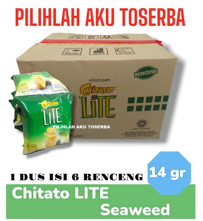 Jual CHITATO LITE SEAWEED / RUMPUT LAUT RENCENG - ( HARGA 1 DUS ...