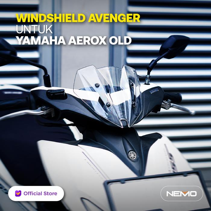 Jual Windshield / Visor / Tameng Tipe Avenger For Yamaha Aerox 155 ...