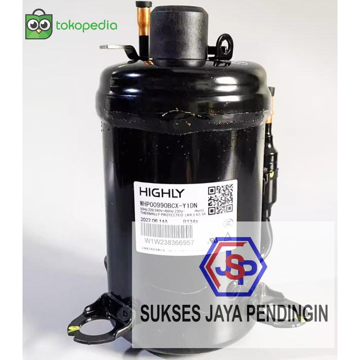 Jual Compressor Panel Highly WHP00990BCX-Y1DN R134a - Jakarta Barat ...