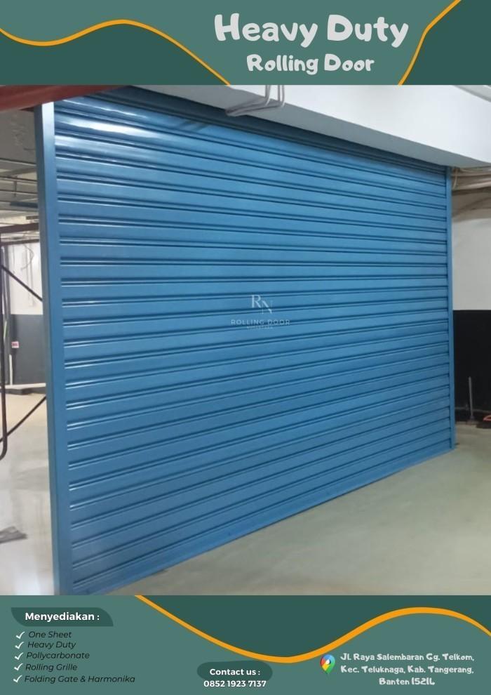 Jual Rolling door pintu besi heavy duty untuk industri - Jakarta Barat ...