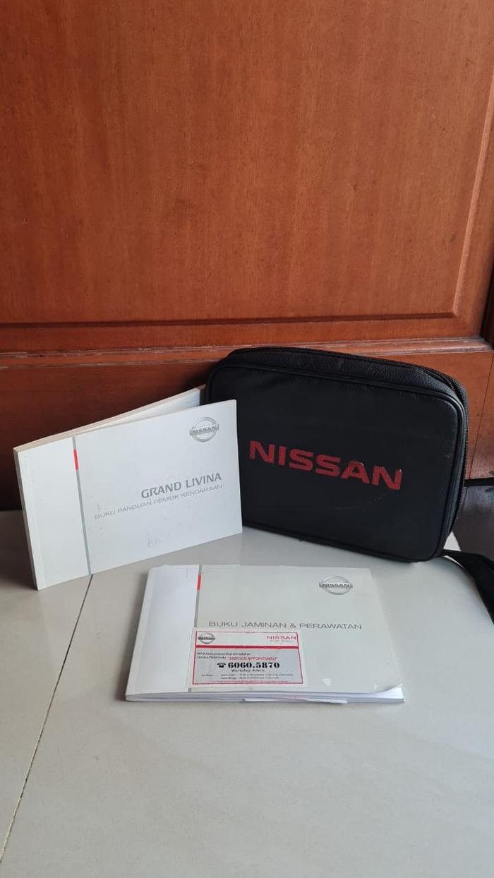 Jual Buku Owners Manual Book Pedoman Dan Buku Service Grand Livina ...