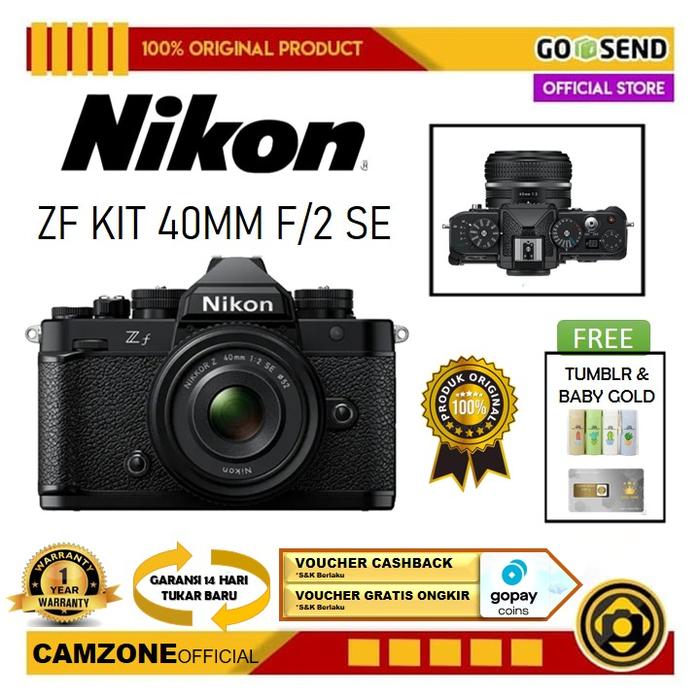 Promo Nikon Zf kit 40mm f/2 SE Mirrorless Camera Cicil 0% 3x - Jakarta ...