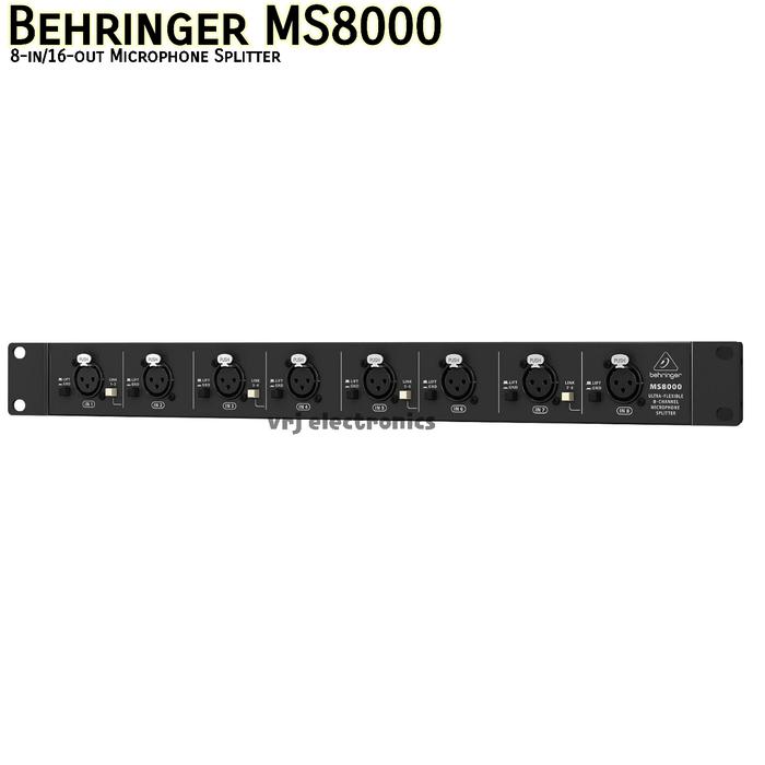 Jual Behringer Ultralink MS8000 Microphone Splitter - Kota Medan - Vrj ...