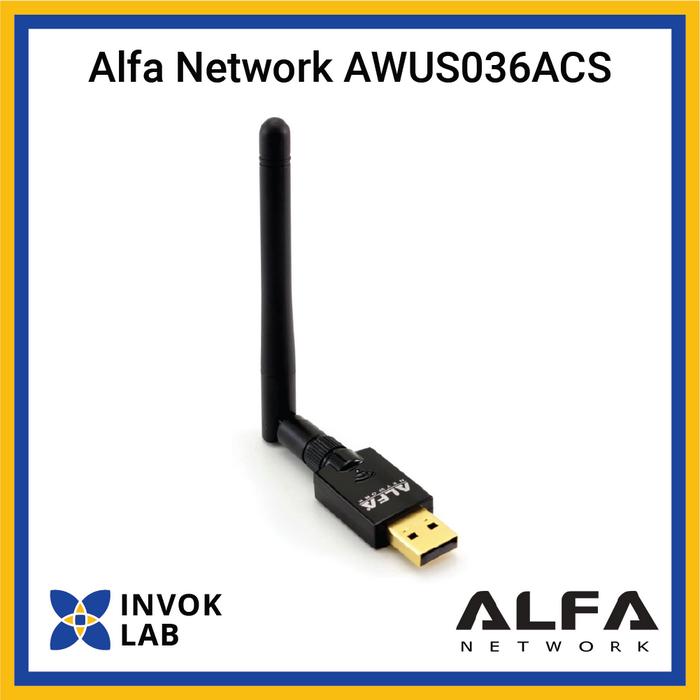 Jual Alfa Network AWUS036ACS Wide-Coverage Dual-Band AC600 USB WiFi ...