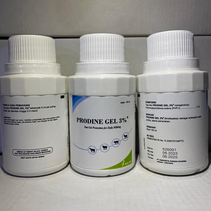 Jual Prodine Gel 3% kalbe proteksi ternak perah masofilm - Kota Bogor ...