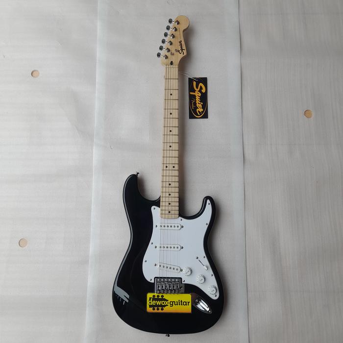 Jual Gitar Squier Stratocaster Sonic Black by Fender ( Electric Guitar ...