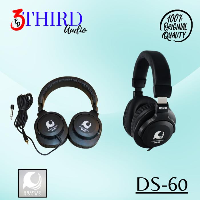 Jual Dolphin Sound DS 60 Headphone Studio Monitor Original DS60 ...