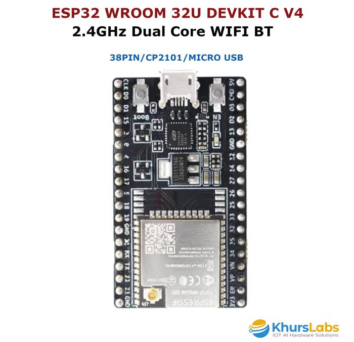 Jual ESP32 DevKitC V4 ESP 32 WROOM 32U 32D Development Board IOT - 32U CP2101 - Kota Semarang ...