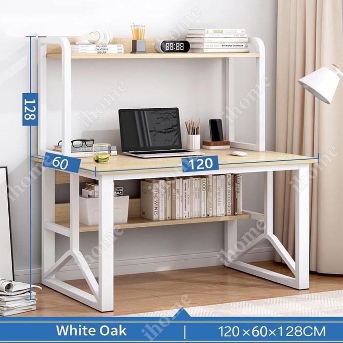 Jual Meja Belajar Serbaguna / Rak Tingkat 120Cm / Meja Kantor Minimalis ...