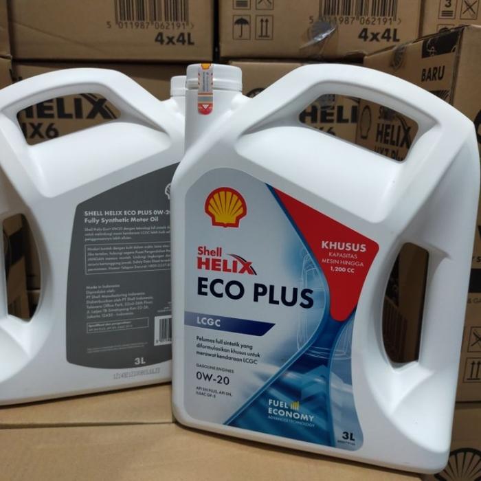 Jual SHELL Helix ECO 0w-20 Oli Mesin modern! LCGC API SN - Kota ...